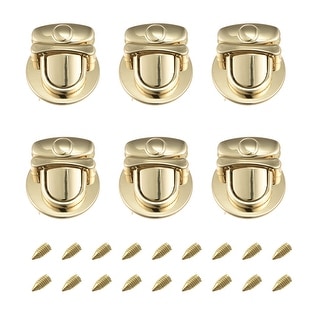 Turn Lock Clasp 39mm x 35mm Zinc Alloy Purse Closure Twist Lock 6Pcs ...