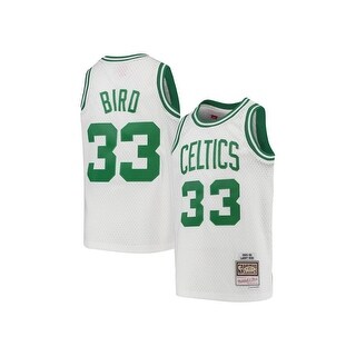 Youth Boston Celtics Larry Bird Jersey White - Bed Bath & Beyond - 39680613