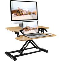 FlexiSpot Standing Desk Converter Height Adjustable Stand Up Desk Riser ...