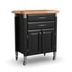 Homestyles Dolly Madison Kitchen Cart with Wood Top - Bed Bath & Beyond ...