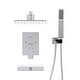 Topcraft Wall-Mounted 10-Inch Rain Shower System with Handheld ...