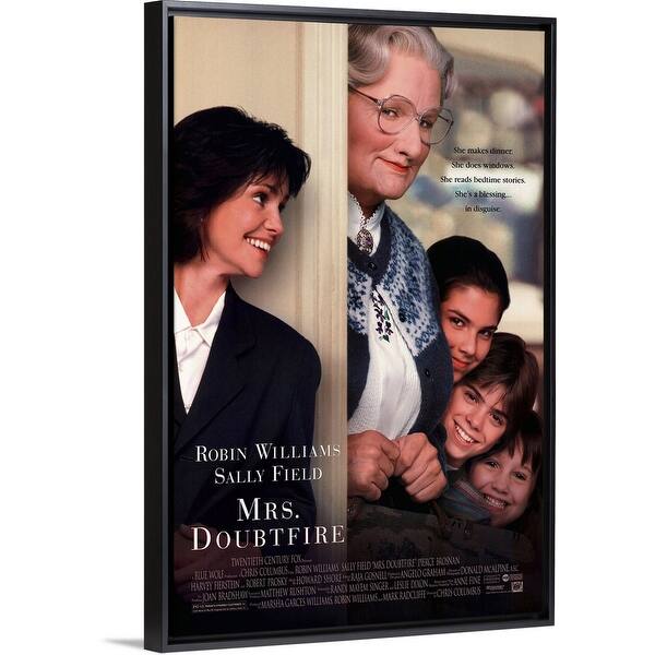 mrs doubtfire signed poster