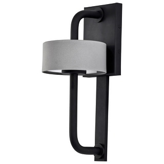 Nuvo Lighting 62/1607 Overtop 15" Tall LED Outdoor Wall Sconce - Bed ...