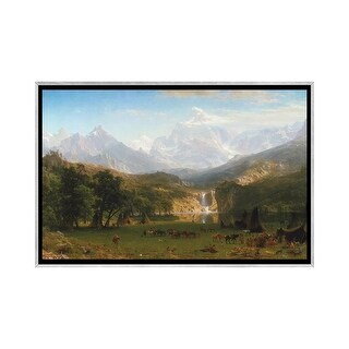 iCanvas "Rocky Mountains, Lander's Peak, 1863" by Albert Bierstadt ...