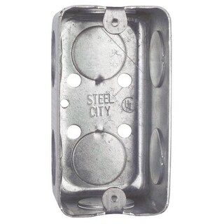 Thomas & Betts 4X2x1-7/8 Box 583613/4 Unit: EACH - Bed Bath & Beyond ...