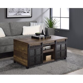 ACME Coffee Table End Table with Storage - Bed Bath & Beyond - 39254716