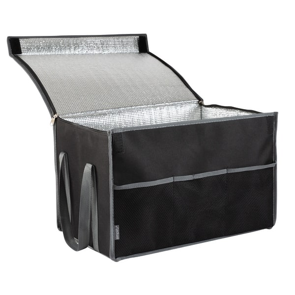 Simplify Trunk Organizer with Zippered Lid and Heat Insulation - 17.72 ...