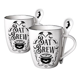 Bat Brew Mug & Spoon Set - Bed Bath & Beyond - 40695499