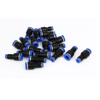 6mm to 10mm Tube Dia 2 Ways Air Pneumatic Quick Joint Fittings 20pcs ...
