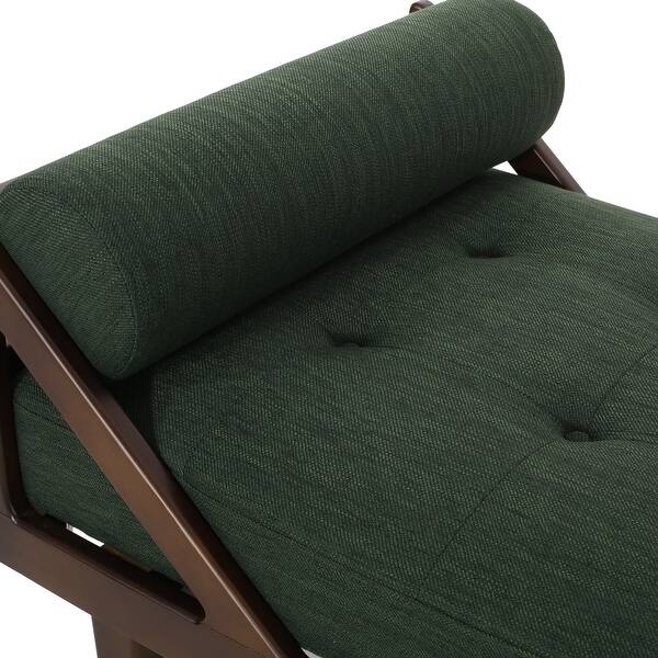 Rayle Tufted Chaise Lounge with Pillows by Christopher Knight Home - 65 ...