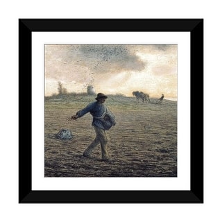 iCanvas "The Sower (Private Collection)" by Jean-Francois Millet - Bed ...