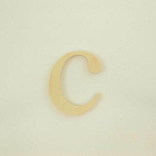 1 Pc, 14 X 1" Baltic Birch "c" in The Times New Roman Font Lower Case ...