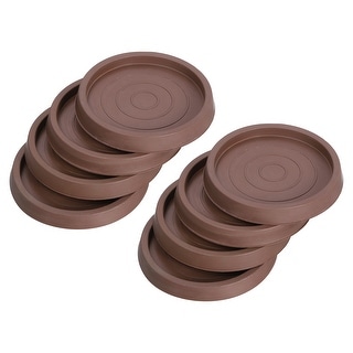 Chair Leg Floor Protector, 8Pcs Rubber Round Non-Slip Furniture Pad ...