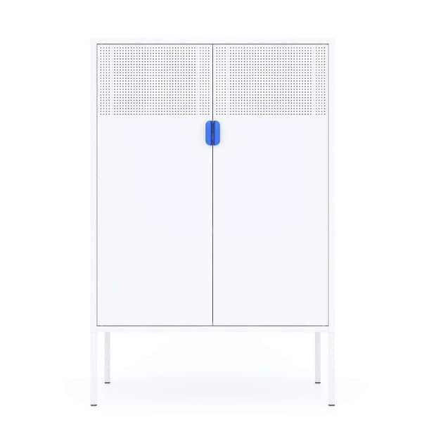 Free Standing Metal Storage Locker Cabinet - Bed Bath & Beyond - 37826944