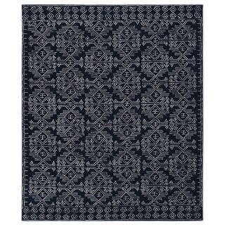 RugSmith Black Hand Tufted Merriam Area Rug, 8' x 10' - 8' x 10 ...