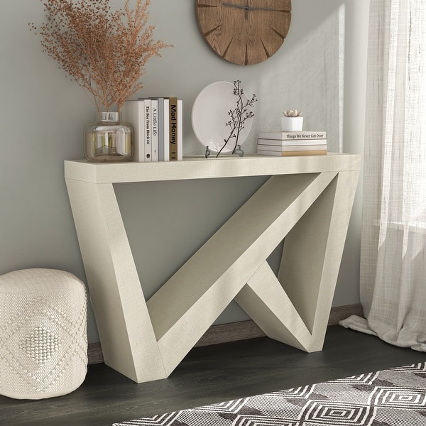 DH BASIC Contemporary Decorative Console Table with W-Shaped Legs by ...