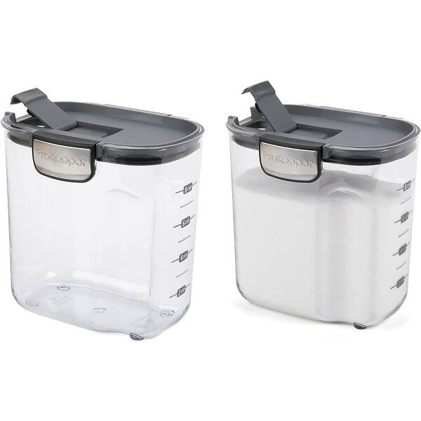 Progressive International ProKeeper+ Clear Plastic Airtight Food Baker ...