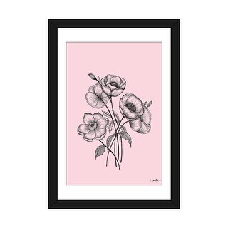 iCanvas "Pink Flores" by Indi Maverick - Bed Bath & Beyond - 37483191