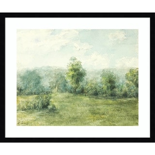 Landscape by George Inness by The Art Institute of Chicago Wood Framed ...