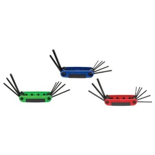 Eklind Tool Ergo-Fold Metric and SAE Fold-Up Hex Key Sets - Bed Bath ...