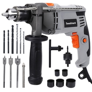 7.5-Amp Hammer Drill with Aluminum Alloy Housing with3000RPM Variable ...