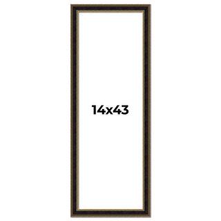 14x43 Frame Gold Antique Vintage Sold Wood Picture Frame | 1.75 Inch ...