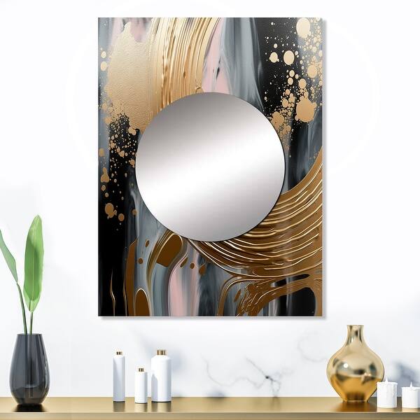 abstract shape mirror