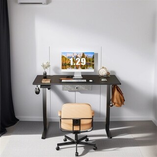 Electric Standing Desk w/Drawer Adjustable Desk Ergonomic Rising Desk ...