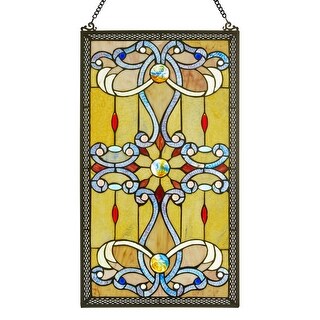 River of Goods Cardinal River of Goods Multicolored Stained Glass ...