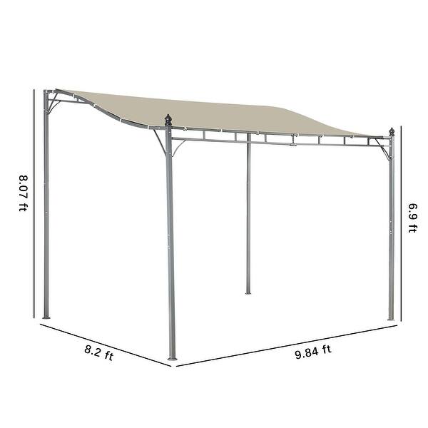 Metal Sun Shade Shelter for Porch Party - Bed Bath & Beyond - 39140512