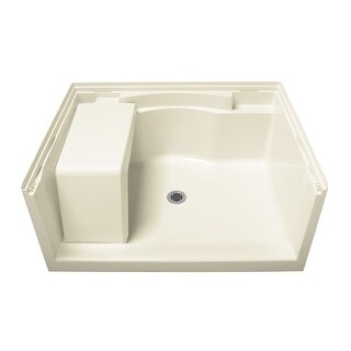 Sterling 72281100 Accord 48" x 36" Vikrell Shower Pan with Drain - Bed ...