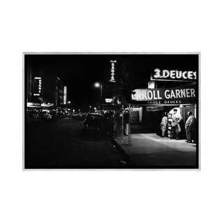 iCanvas "jazz club Three Deuces in the 52nd Street in New York" by Rue ...