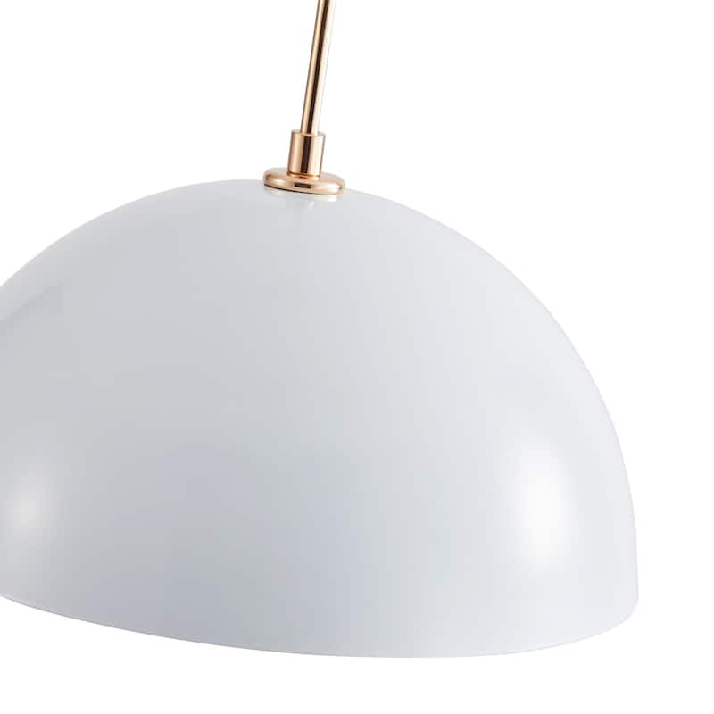 Modern Industrial 1-Light Single Bowl Pendant Lighting Fixture - Bed ...