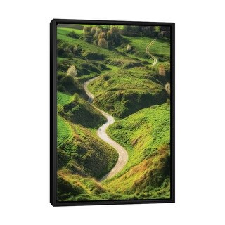 iCanvas "Magic Road - Stradow In Poland" by Mikolaj Gospodarek Framed ...