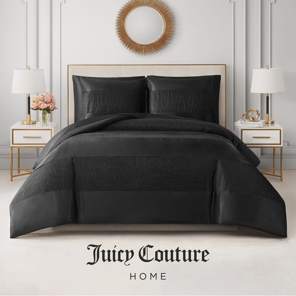 black trim bedding