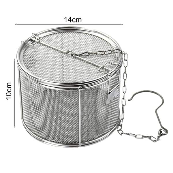 Spice Infuser Hollow HeatProof Lidded Stainless Steel Cooking Spice ...