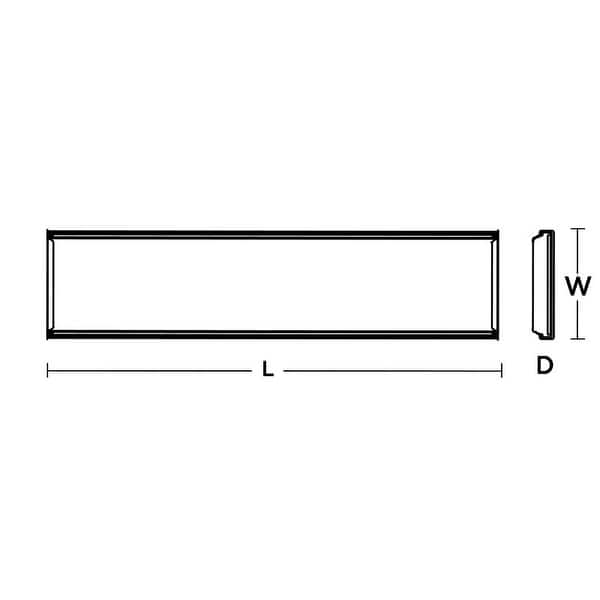 AFX Wrap 60W White LED Flush Mount with Frosted Clear Diffuser - Bed ...