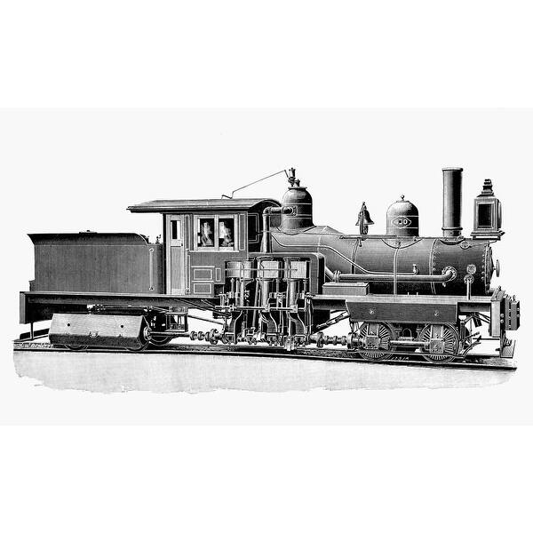 Locomotive 1893. /Nshay Geared Engine Logging Locomotive Produced From ...