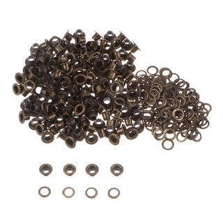 200set Grommets Kit Metal Eyelets 3mm 0.12" Grommet for Shoes Clothes ...