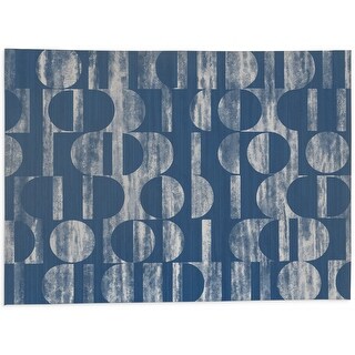 MOONLIGHT NAVY Kitchen Mat By Kavka Designs - Bed Bath & Beyond - 38248198