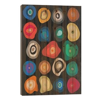 Cells Print On Wood by The Usual Designers - Multi-Color - Bed Bath ...