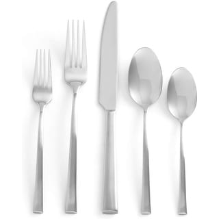 Nambe Taos 5 Piece Stainless Steel Flatware Set - Bed Bath & Beyond - 38165240