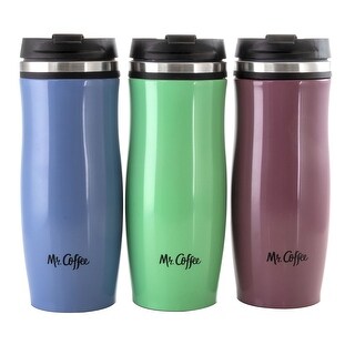 12.5 Ounce Stainless Steel Insulated Thermal Travel Mug Trio Set - Bed ...