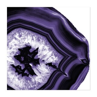 Ultra Violet Agate Chic 1 Photography Abstract Art Print/Poster - Bed ...