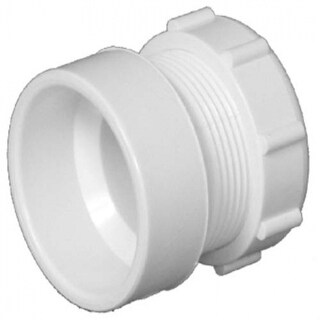 Charlotte Pipe PVC-00104R-0600HA DWV Schedule 40 Female Trap Adapter, 1 ...