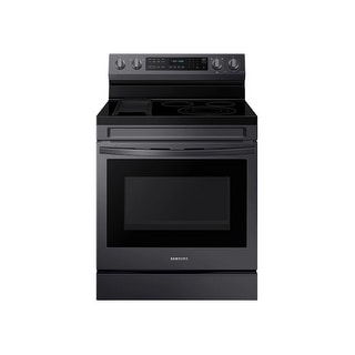 Samsung 6.3 cu. ft. Smart Freestanding Electric Range with No-Preheat ...