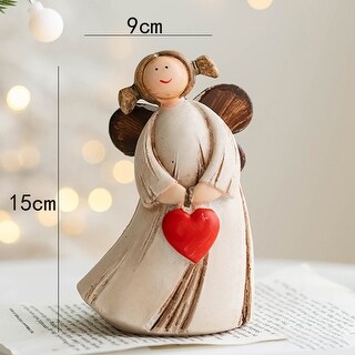 Exquisite Angle Shape Statue Decor Creative Wide Application Resin ...