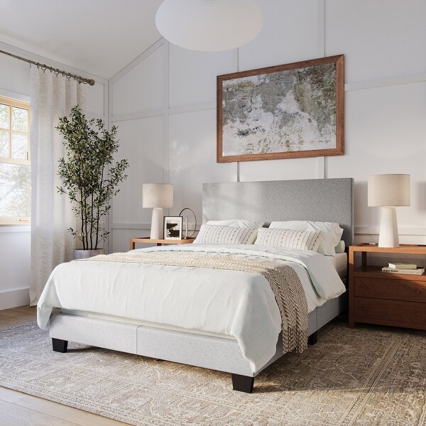 Nova Modern Full Double Bed Box Spring Required On Sale Bed Bath Beyond 39582395