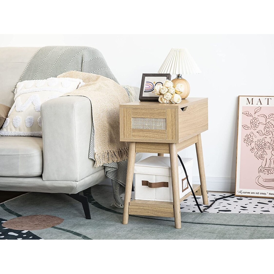 crazy bedside tables