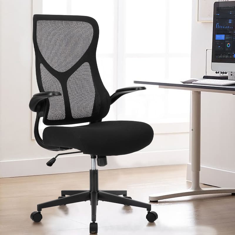 Office Computer Desk Chair, Ergonomic High-Back Mesh Rolling Work ...
